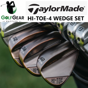 TAYLORMADE HI-TOE 4 WEDGE SET – Golf Gear Raffles